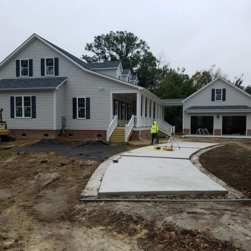 Driveways and Walkways - Albemarle Walls, Pavers and Custom Concrete ...
